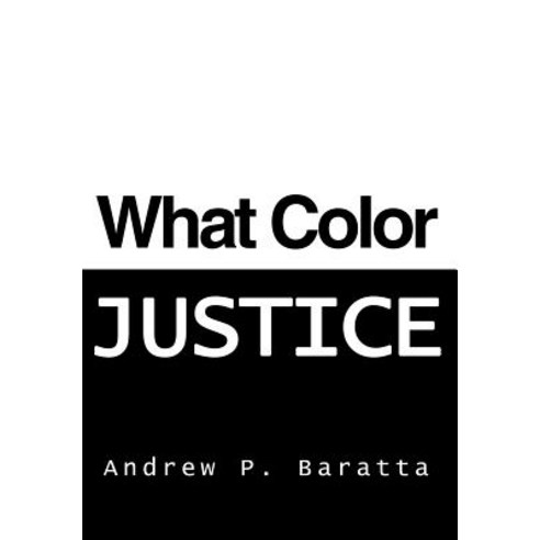 What Color Justice Hardcover, iUniverse - 가격 변동 추적 그래프 - 역대가