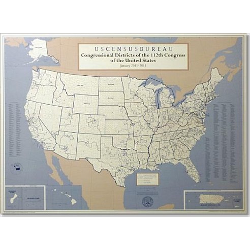 Congressional Districts of the 112th Congress of the United States ...