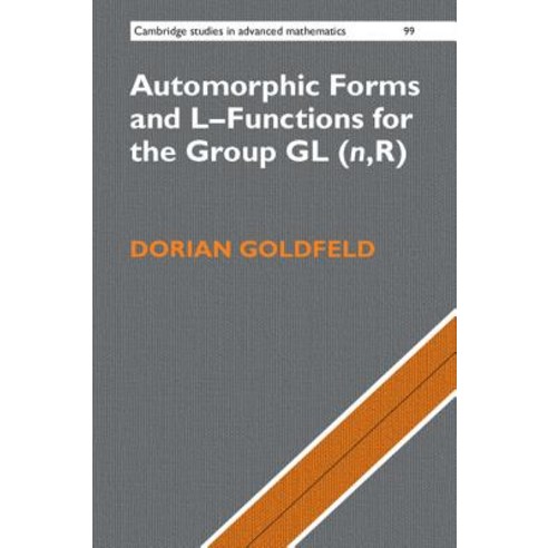 Automorphic Forms and L-Functions for the Group Gl(n R) Paperback, Cambridge Un