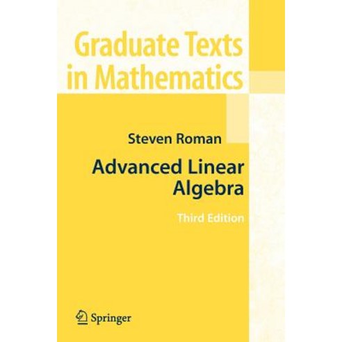 (영문도서) Advanced Linear Algebra Paperback - 수학 일반 | 쿠팡