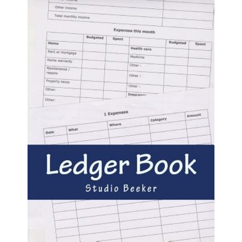 Ledger Book: Store Your Information in This Handy Ledger Book. More ...
