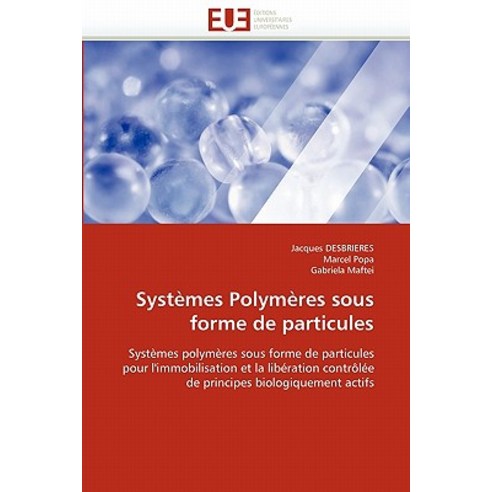 Systemes Polymeres Sous Forme de Particules, Univ Europeenne - 가격 변동 추적 ...