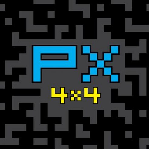 Px 4x4: 4px X 4px Pixel Art Sketchbook Sketchpad and Drawing Pad for ...