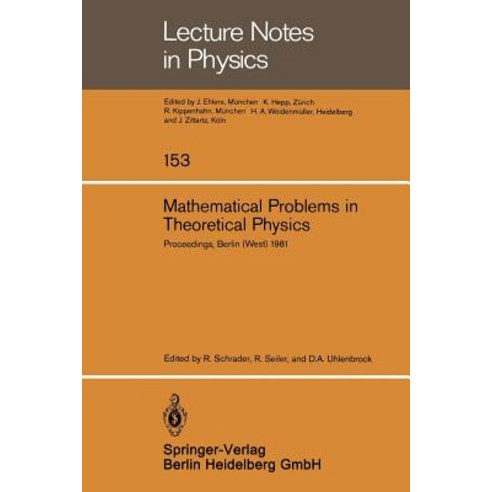Mathematical Problems in Theoretical Physics: Proceedings of the Vith Internati
