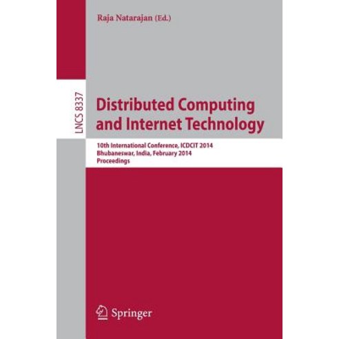 Distributed Computing and Internet Technology: 10th International Conference Ic