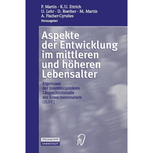 Aspekte Der Entwicklung Im Mittleren Und Hoheren Lebensalter ...
