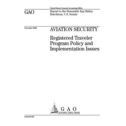 Aviation Security: Registered Traveler Program Policy and ...