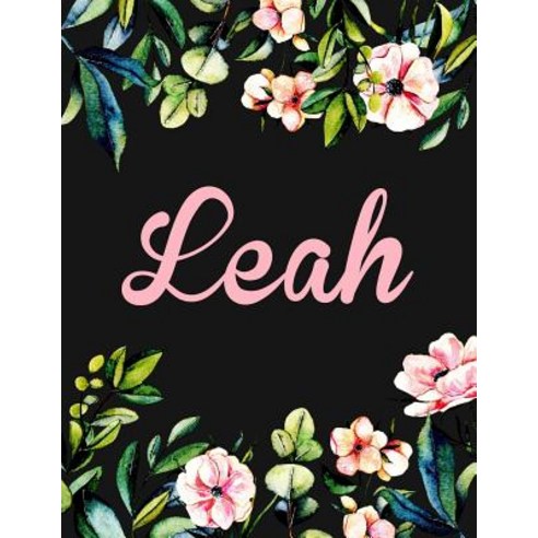 Leah: Personalised Leah Notebook/Journal for Writing 100 Lined Pages ...