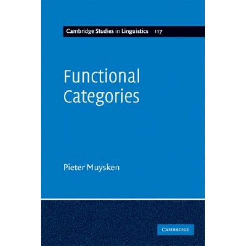 Functional Categories Paperback, Cambridge University Press - 가격 변동 추적 ...
