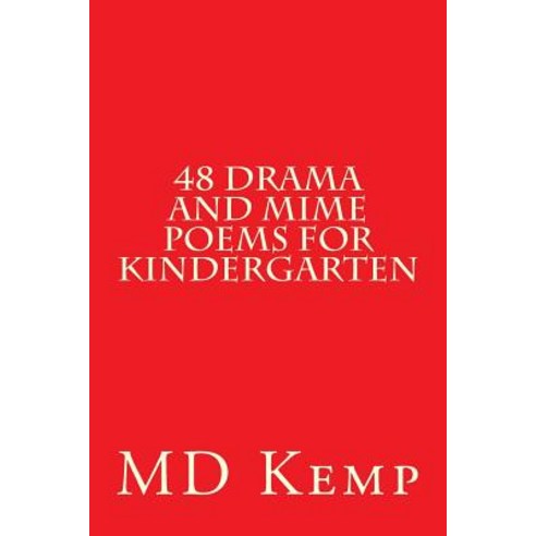 48 Drama and Mime Poems for Kindergarten: Animals and Occupations Pre-K ...
