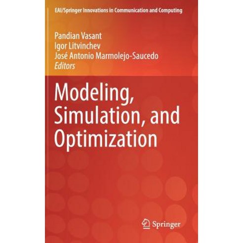 Modeling Simulation and Optimization Hardcover, Springer - 가격 변동 추적 그래프 - 역대가