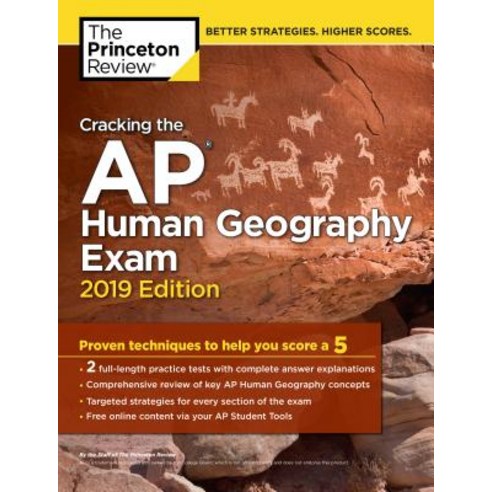Cracking the AP Human Geography Exam 2019 Edition Paperback, Princeton ...